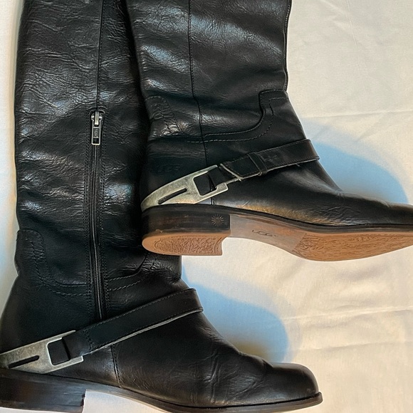 UGG | Shoes | Ugg Channing Ll Riding Boots Black Size 8 | Poshmark